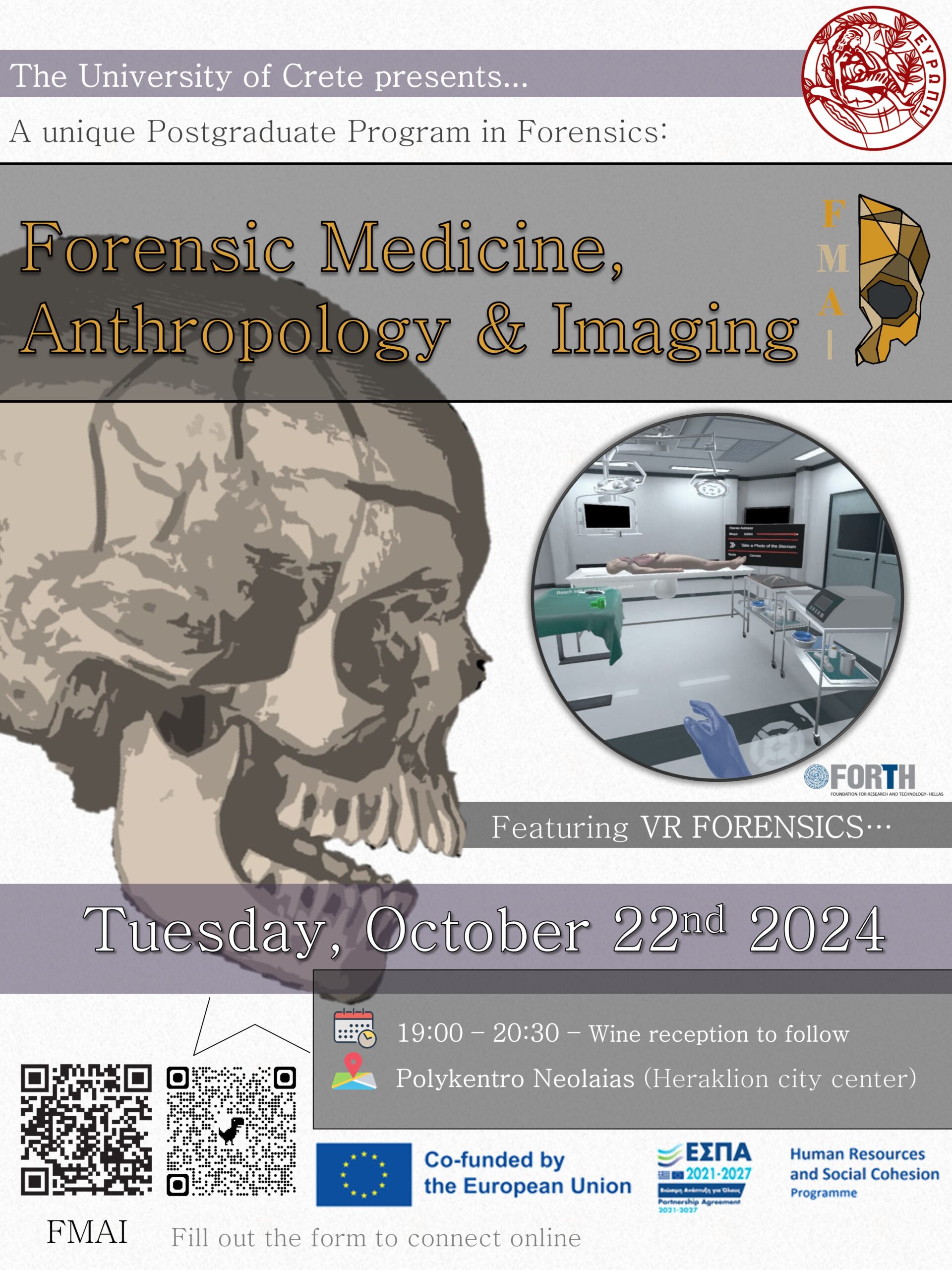 Presentation of the PG Programme in Forensic Medicine, Anthropology and ...